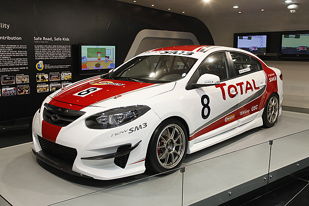 르노삼성, 2000cc급 뉴 SM3 레이싱카 선뵈