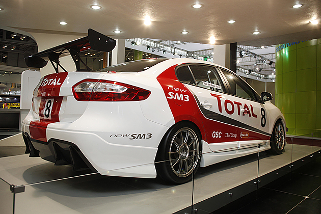 르노삼성, 2000cc급 뉴 SM3 레이싱카 선뵈