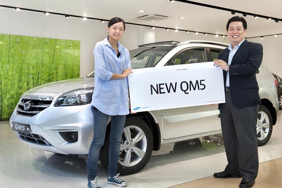 르노삼성자동차, ‘코리아 갓 탤런트’ 우승자 NEW QM5 차량 전달