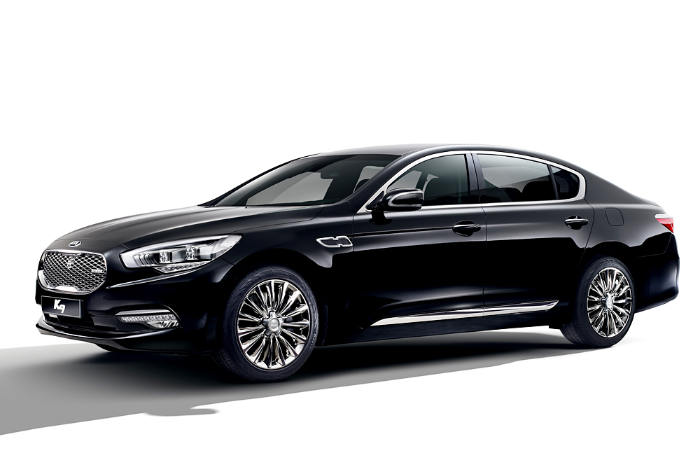 기아차, 5000cc 엔진 얹은 `K9 부분변경 모델` 공개