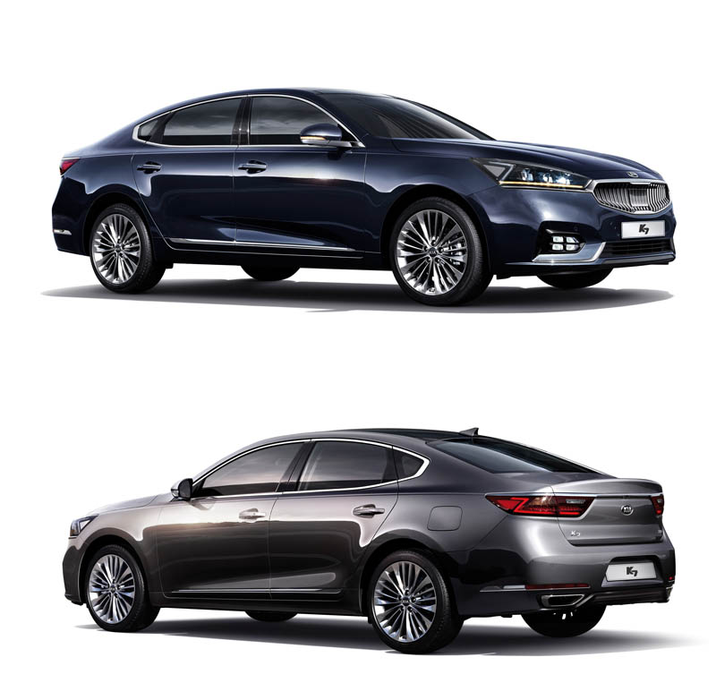 기아차 `2017 K7` 출시..동급 최고연비 14.8km/L 달성