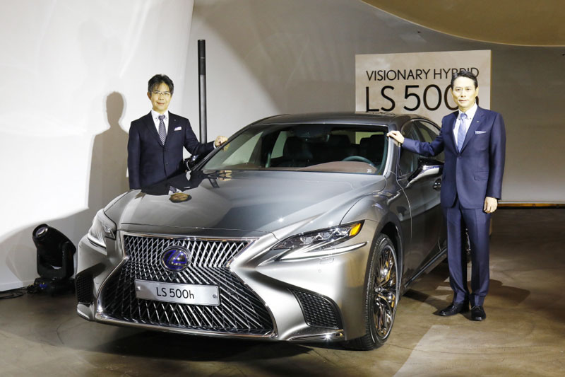 렉서스, 완전변경 `LS 500h` 출시..1억5100만원부터