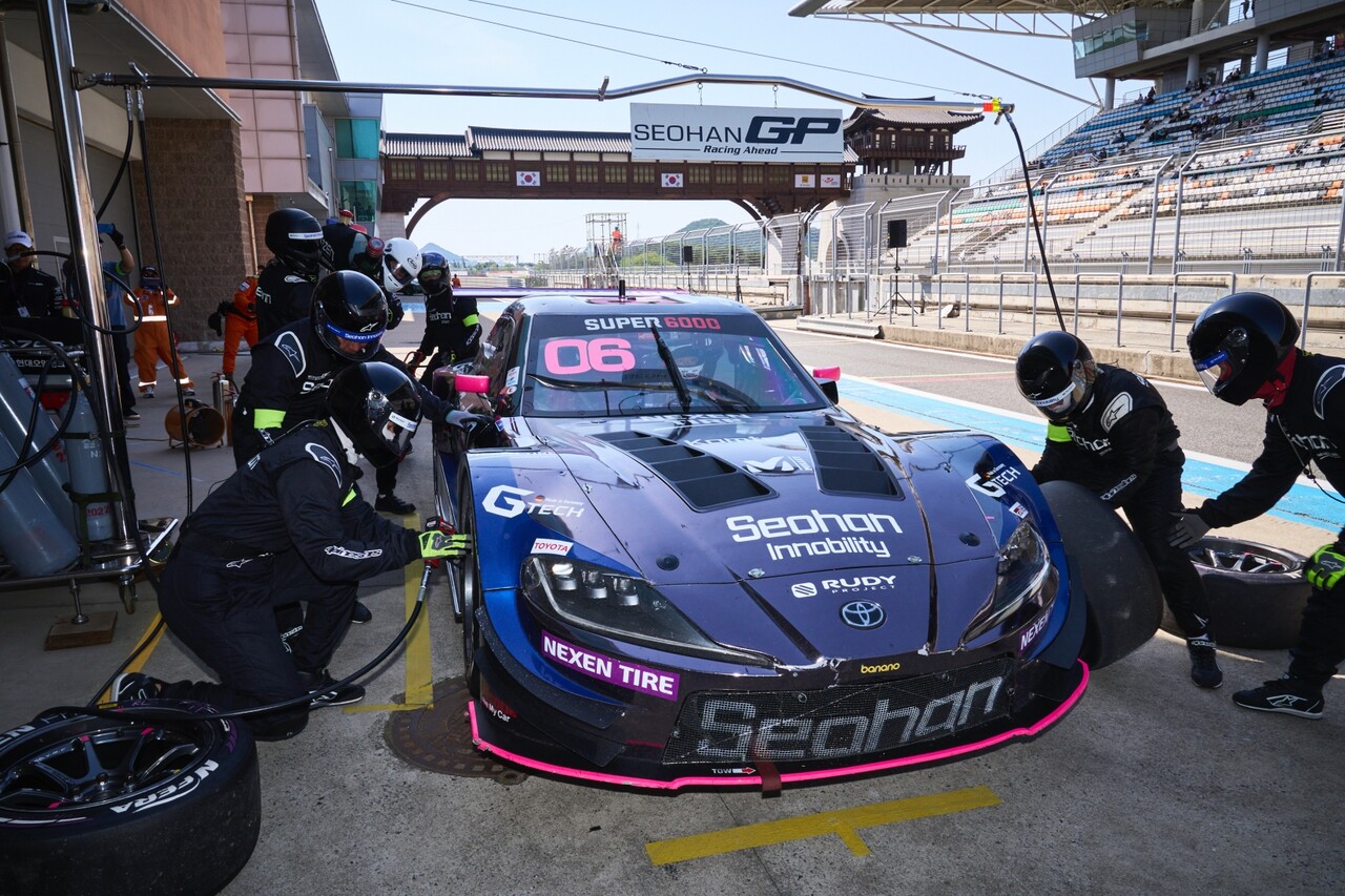 '서한GP 3연승' 장현진, 50kg 얹고도 2연승 질주...환상의 피트스톱