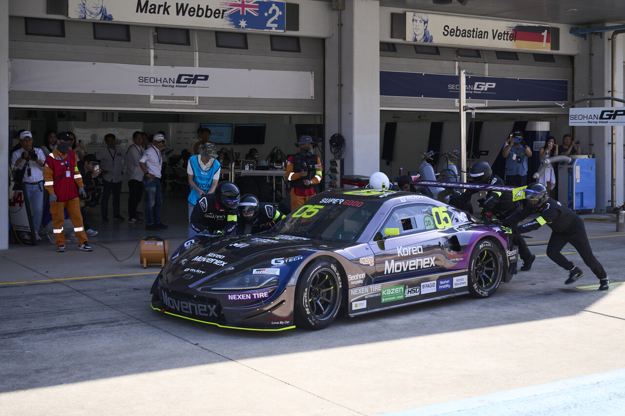 '서한GP 3연승' 장현진, 50kg 얹고도 2연승 질주...환상의 피트스톱