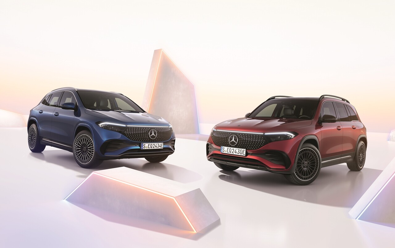 벤츠코리아, 콤팩트 전기 SUV 'EQA·EQB' 부분변경 출시…"가격은 그대로"