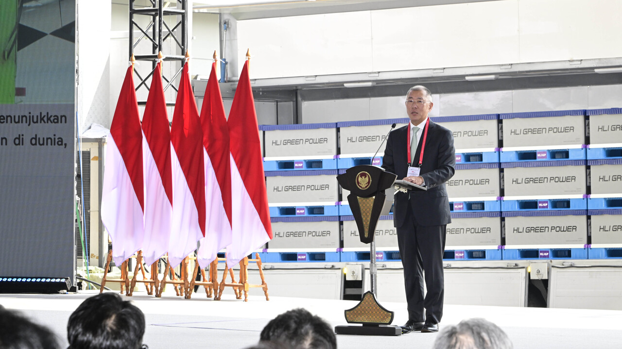 현대차·LG엔솔 배터리셀 'HLI그린파워' 준공…"인니 전기차 시장 접수 준비"