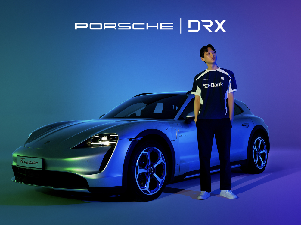 포르쉐코리아, DRX와 스폰서십 2027년까지 연장…"e스포츠 마케팅 확대"