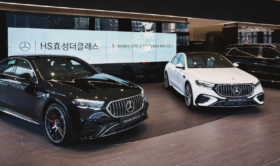 'AMG E 53 하이브리드 HS효성에디션' 국내 10대 한정 출시