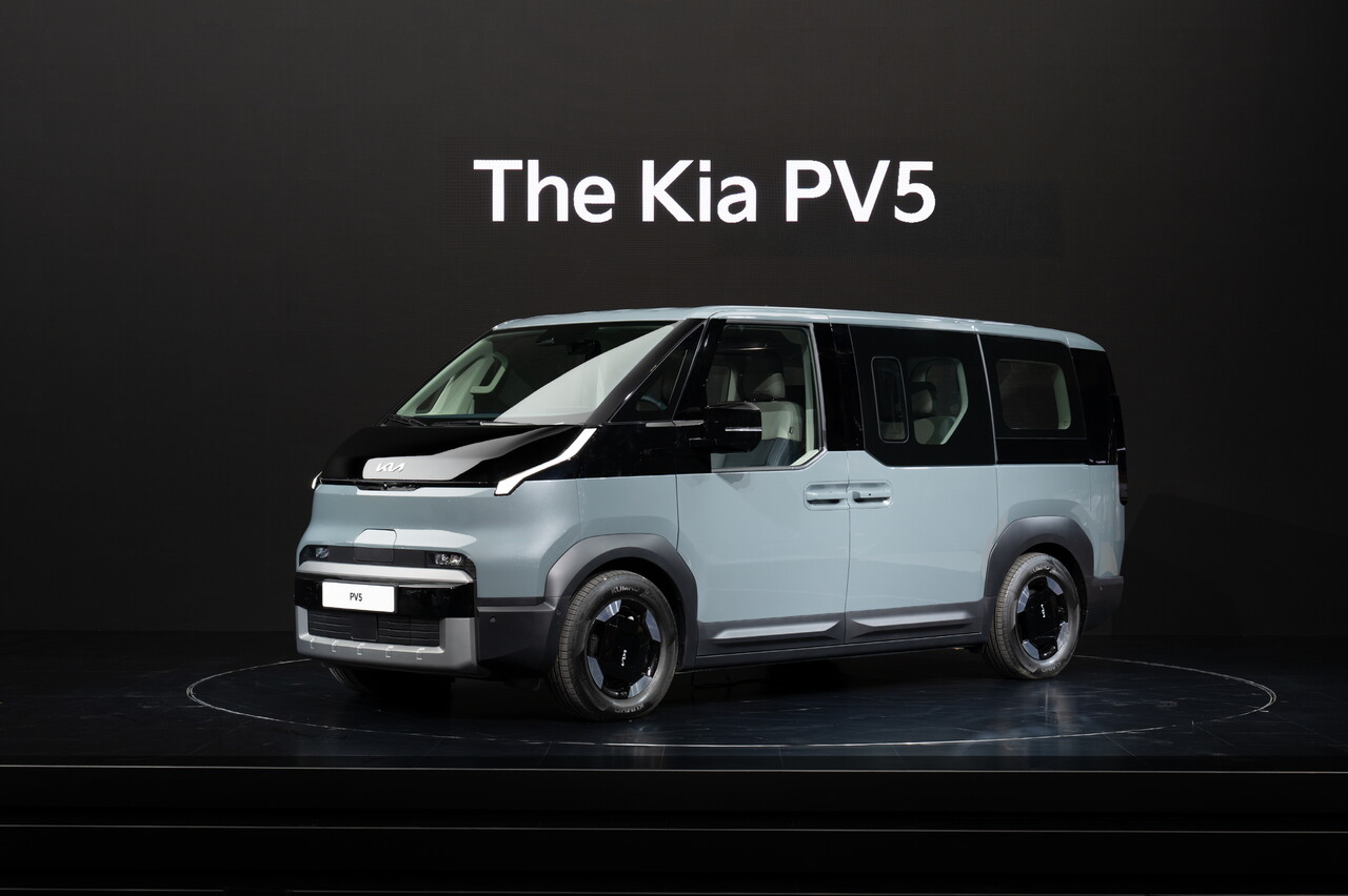 기아, 목적기반차량 'PV5' 국내 첫 공개…"모빌리티 라이프의 혁신"