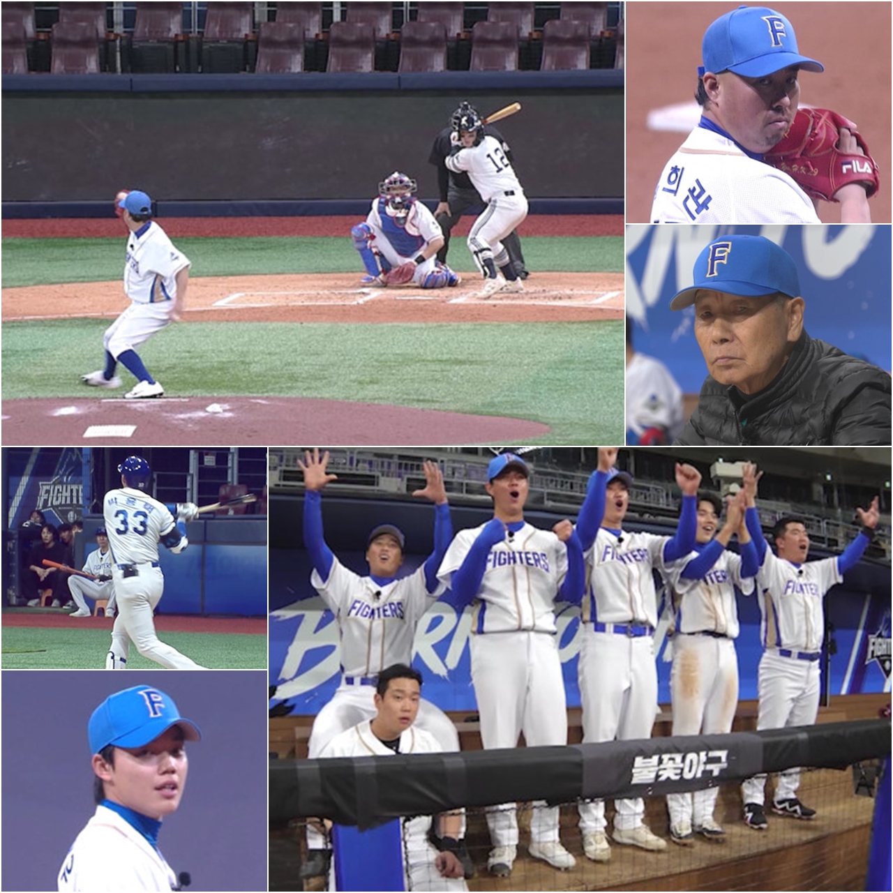 '불꽃야구' 김성근 감독 '꽈배기 타법'에 절레절레..박용택 뭐했길래?