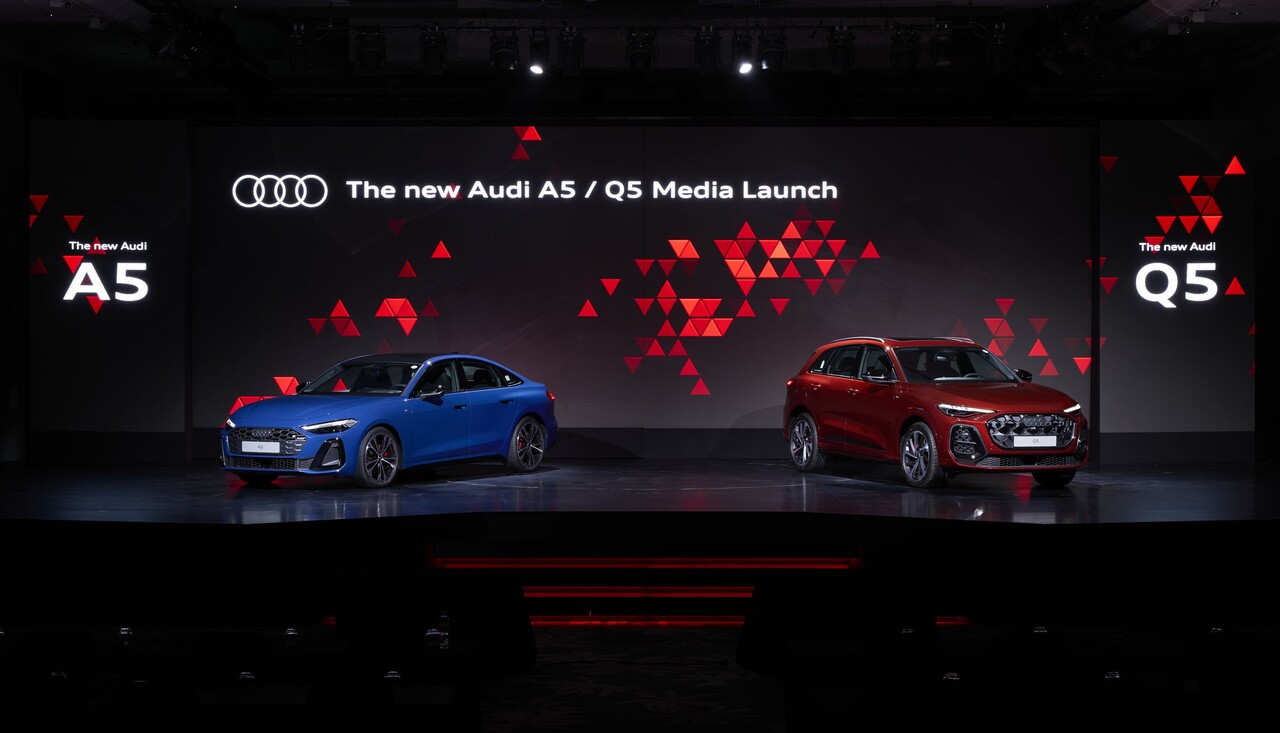 "아우디가 달라졌다"...MHEV·뉴플랫폼 탑재 `더뉴 A5·Q5` 한국 상륙