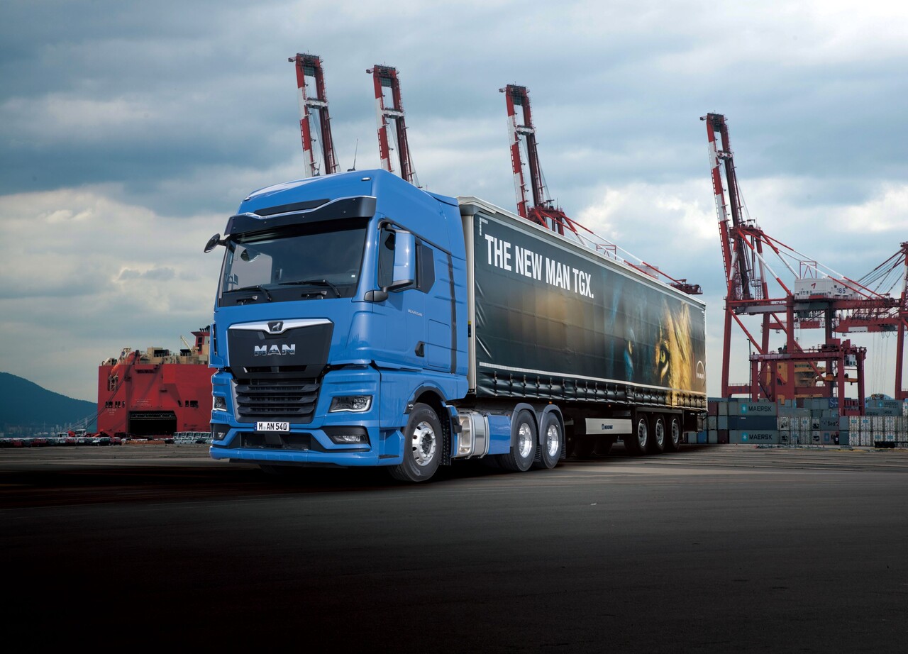 만트럭코리아, 연비 효율 높인 '뉴 MAN TGX 540마력 트랙터' 출시